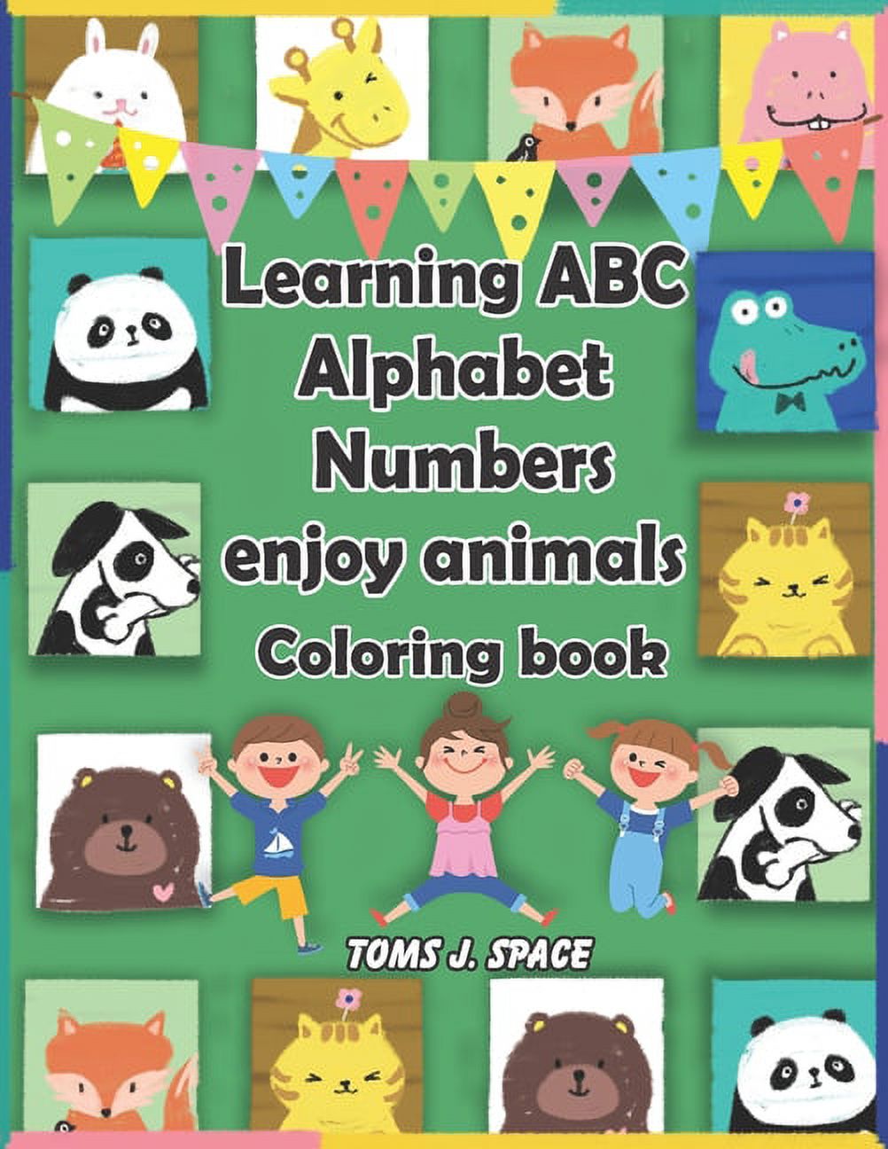 ABC Alphabet Book for Kids in Large Print: Learning ABC Alphabet ...