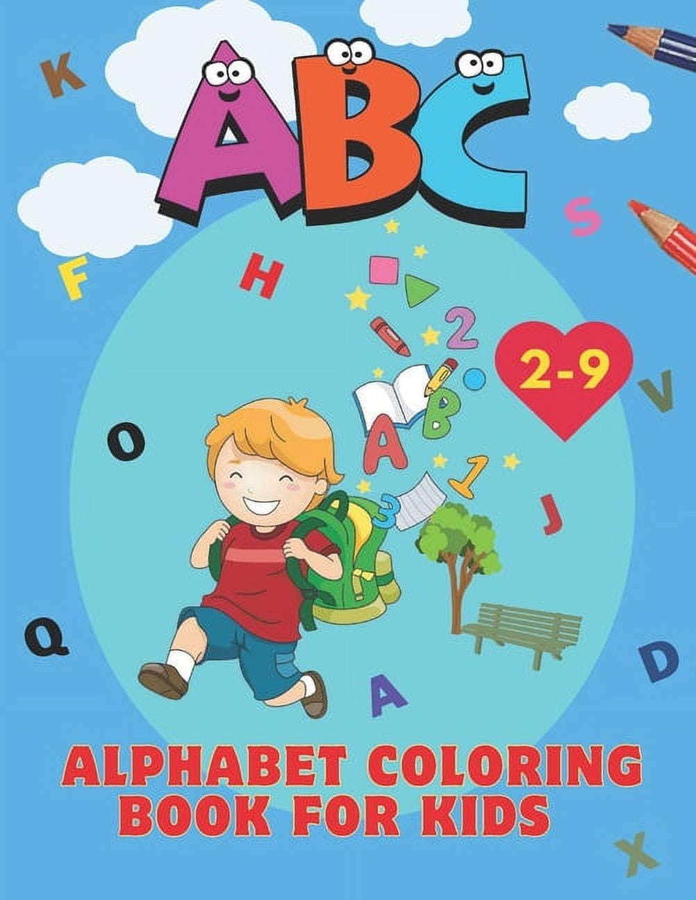 ABC Alphabet Coloring Book for Kids: - Page 100, (Paperback) - Walmart.com