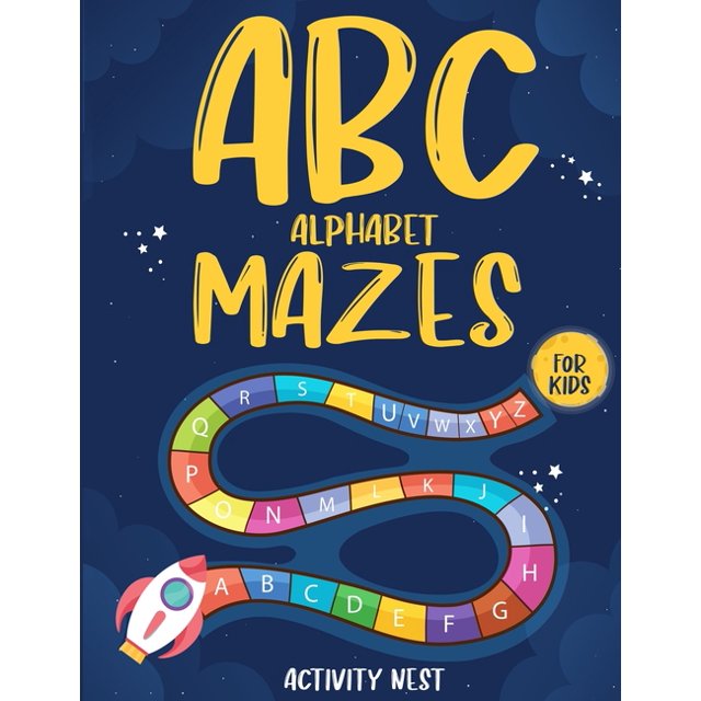 ABC Alphabet Mazes For Kids (Paperback) - Walmart.com