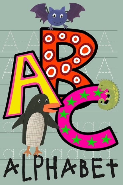 ABC Alphabet: Trace the Letters - Cute Animal Activity Book - ABC for ...