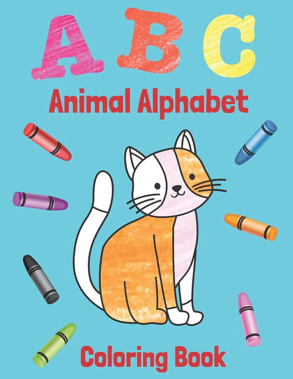 Coloring Pages Animal Alphabet Poster [2025]