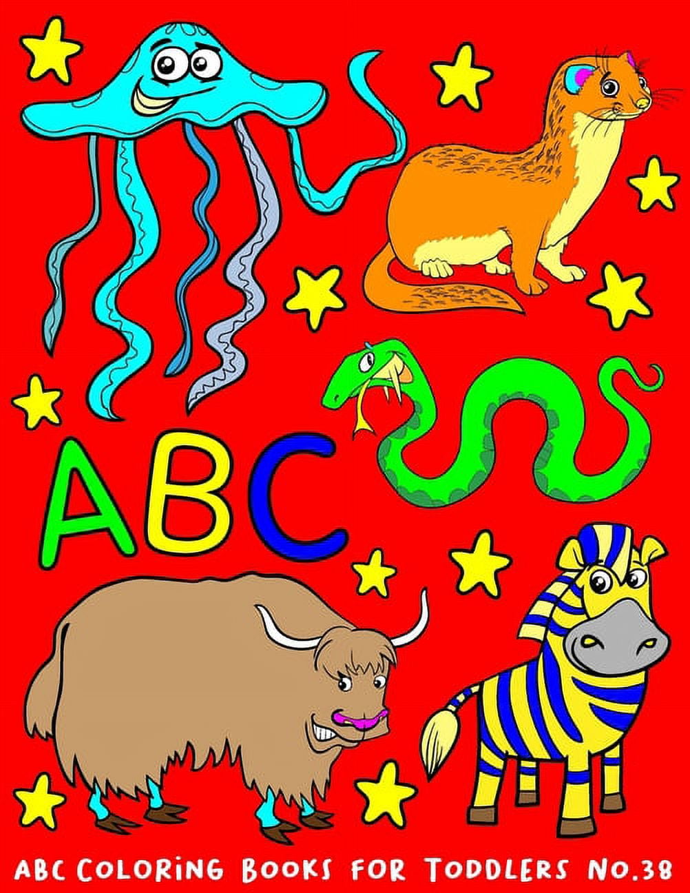 ABC Animal Coloring Book: ABC Coloring Books for Toddlers No.38: abc ...