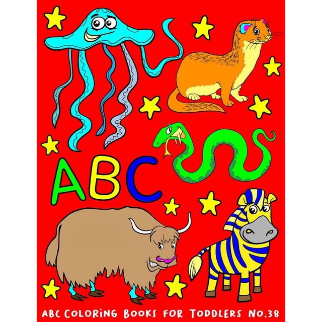 ABC Animal Coloring Book: ABC Coloring Books for Toddlers No.38: abc ...