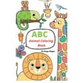 ABC Animal Coloring Book: Cute Alphabet Coloring Book For Kids ...