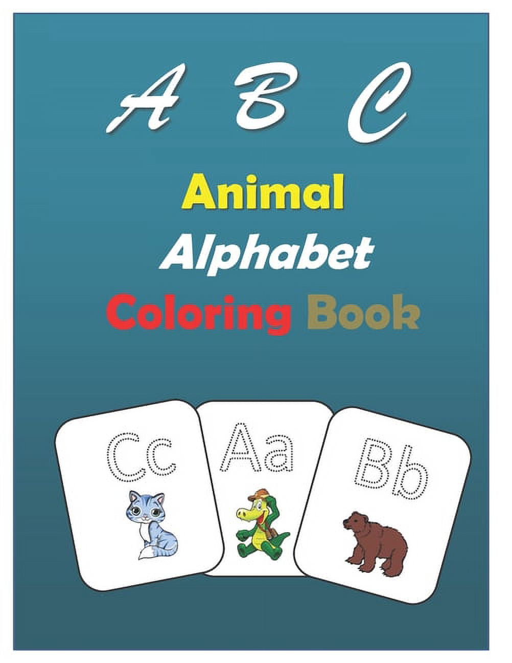 ABC Animal alphabet coloring book: coloring book for kids Preschool ...