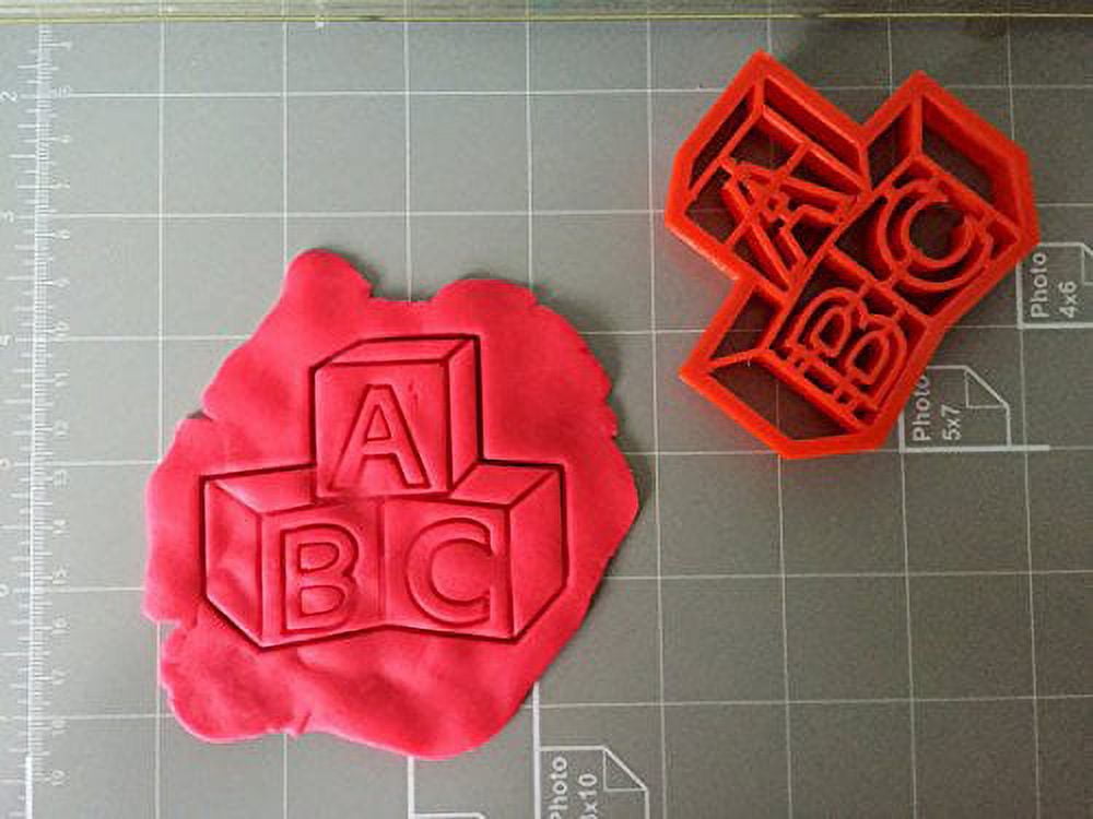 ABC Baby Letter Blocks Cookie Cutter- Fast Shipping - Sharp Edges ...