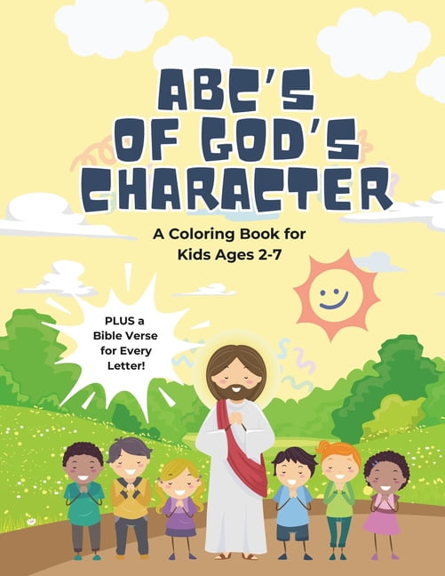 ABC Bible Coloring Books: ABC's of God's Character Coloring Book for ...