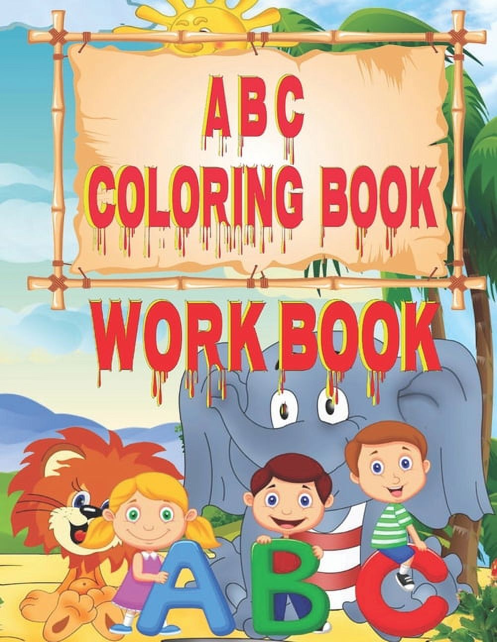 ABC Coloring Book: Alphabet Handwriting Practice workbook for kids Fun ...