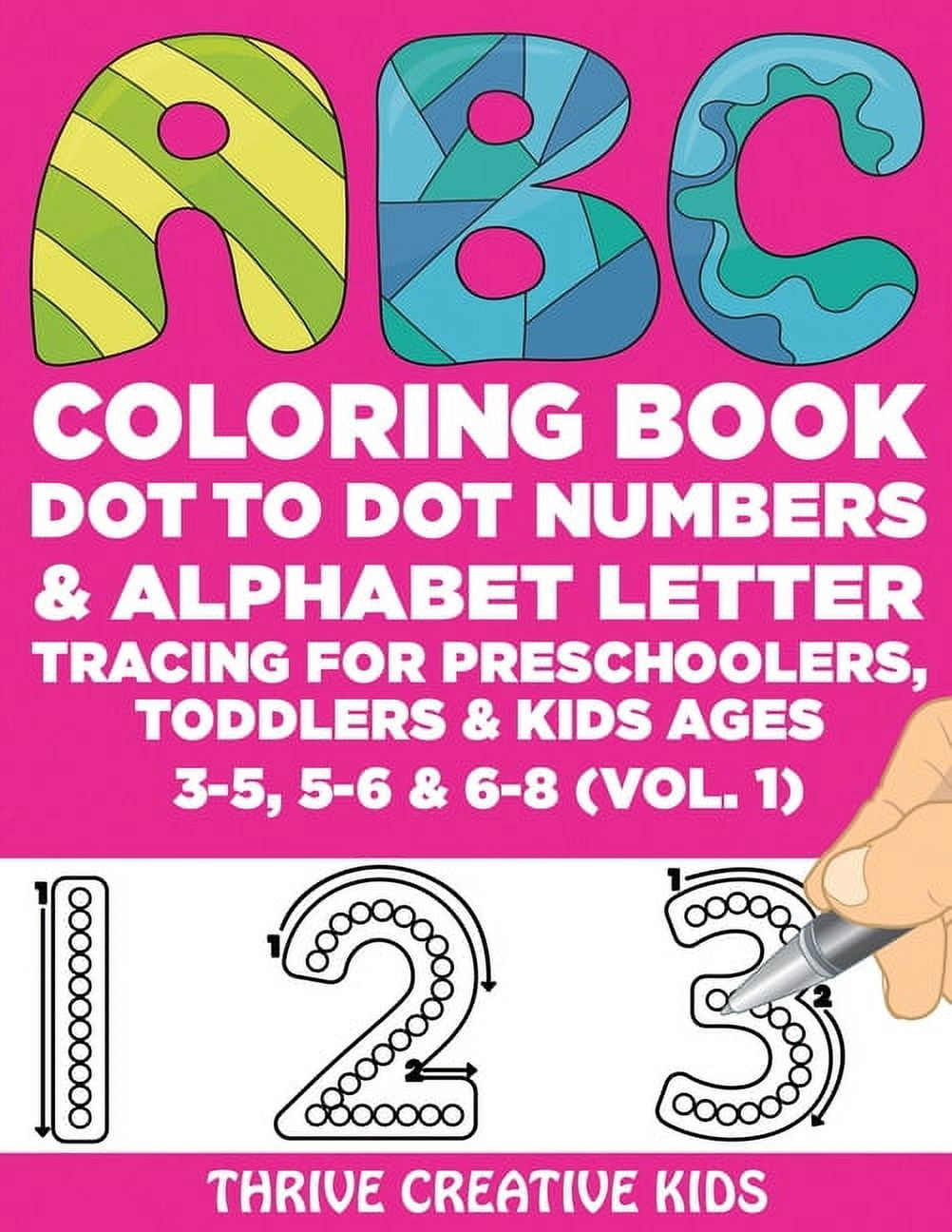 ABC Coloring Book, Dot to Dot Numbers & Alphabet Letter Tracing For ...