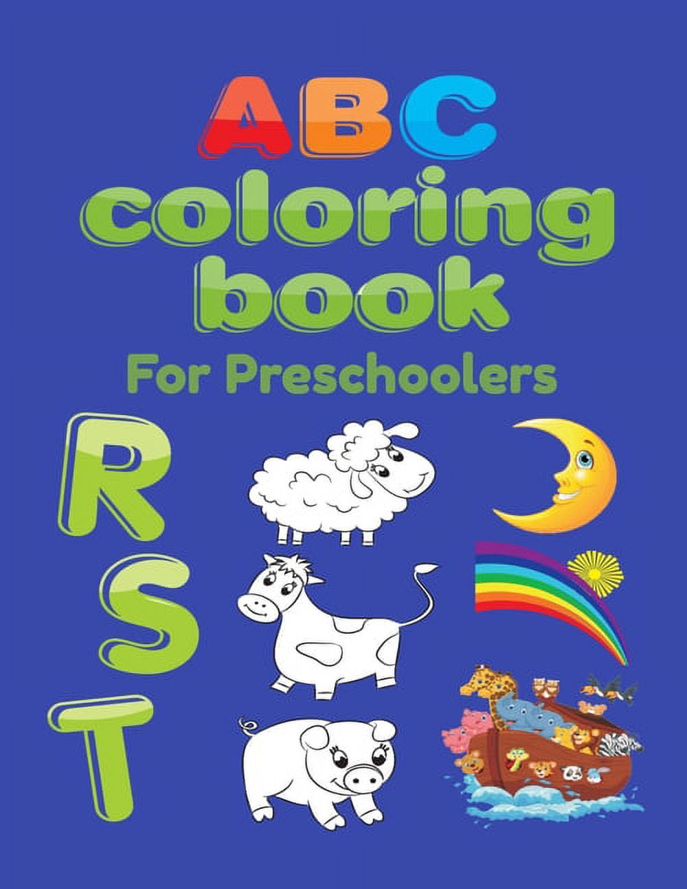 ABC Coloring Book For Preschoolers: Big Preschool Workbook abc coloring ...