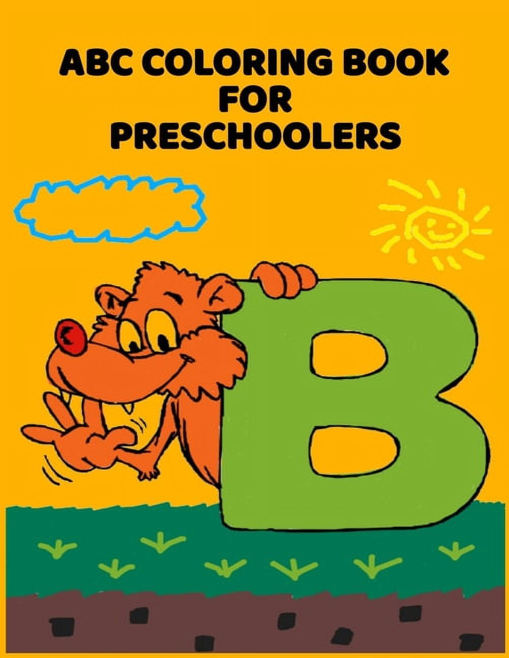 ABC Coloring Book For Preschoolers : ABC Letter Coloringt letters ...