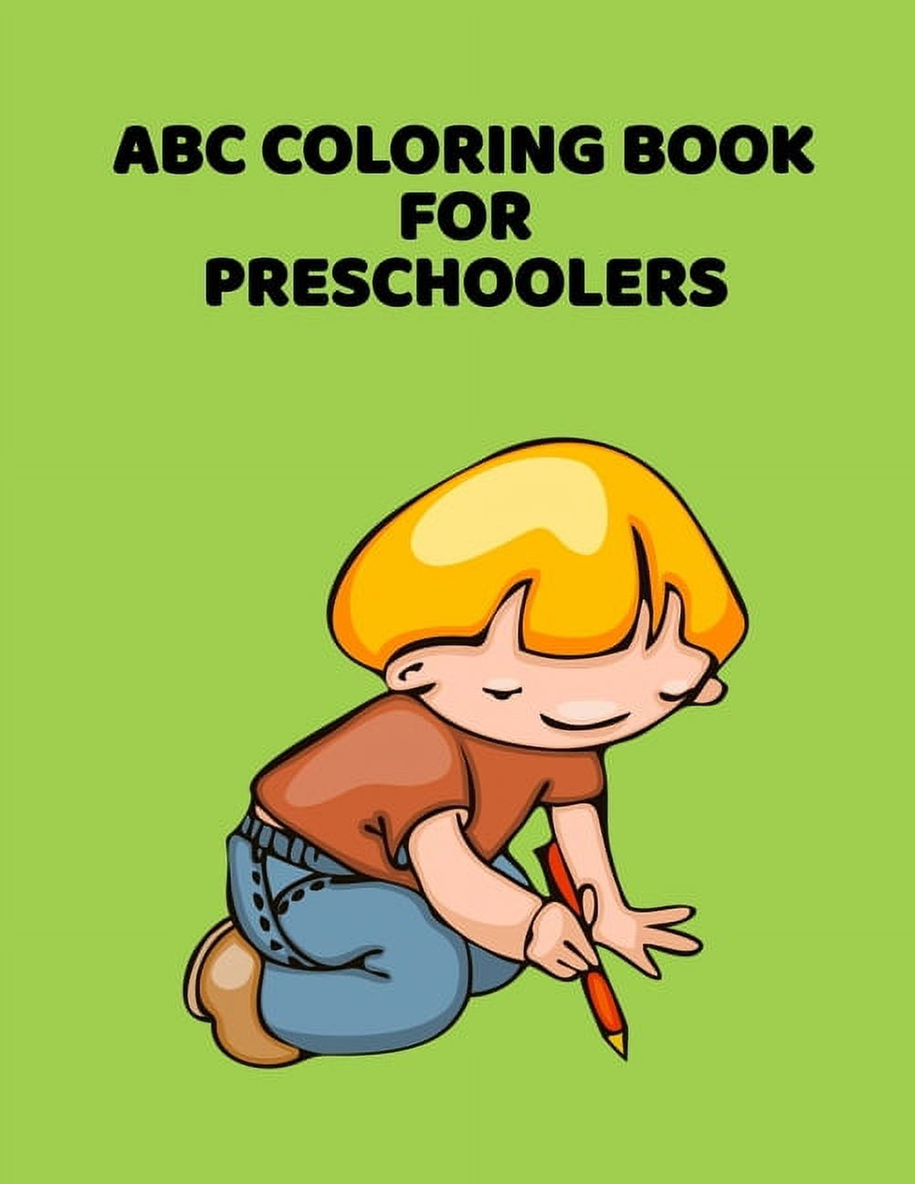 ABC Coloring Book For Preschoolers: ABC Letter Coloringt letters ...