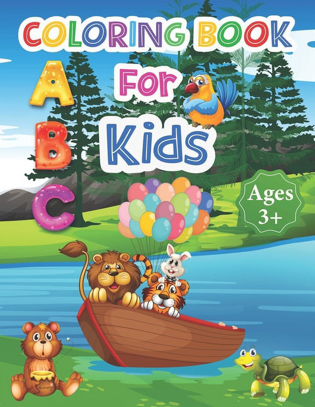 ABC Coloring Book for Kids: Alphabet Book for Kids - ABC Activities for ...