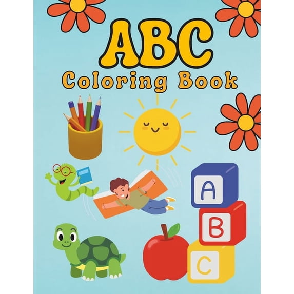 ABC Coloring Book For Your Kids, Alphabet: Vibrant Coloring Book of ...