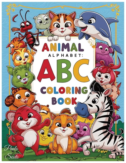 ABC Coloring Book for Kids: Fun Alphabet Learning with Animals ...