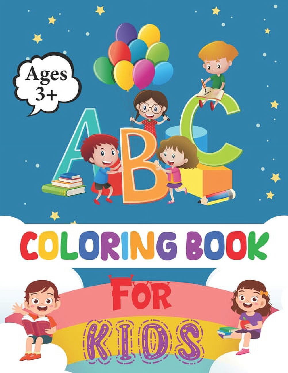 ABC Coloring Book for Kids: Practice for Kids with color Control ...