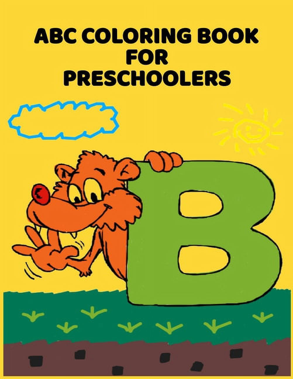 ABC Coloring Book For Preschoolers: ABC Letter Coloringt letters ...