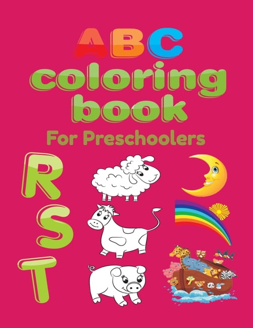 ABC Coloring Book For Preschoolers: Big Preschool Workbook abc coloring ...
