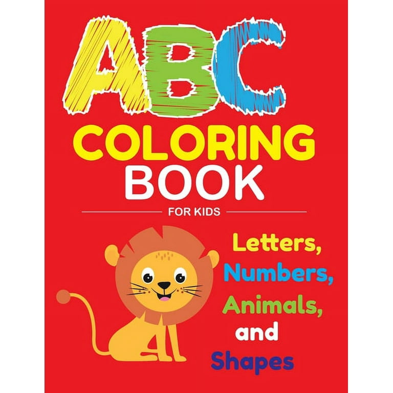 abc coloring book pages