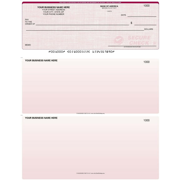 Blank Checks in Money Handling - Walmart.com