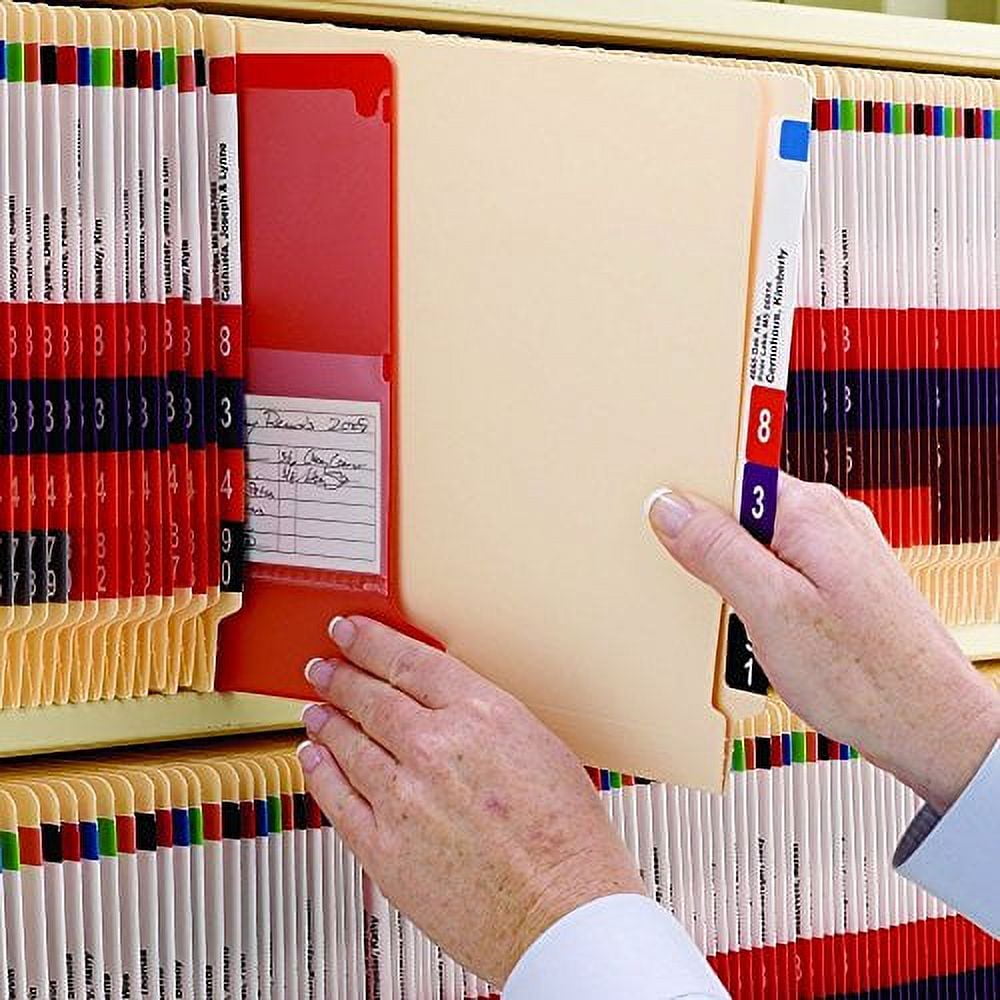 ABC Deluxe Half Pocket Manila File Folder, 9 1/2 x 12 1/4" - 100 Pack ...