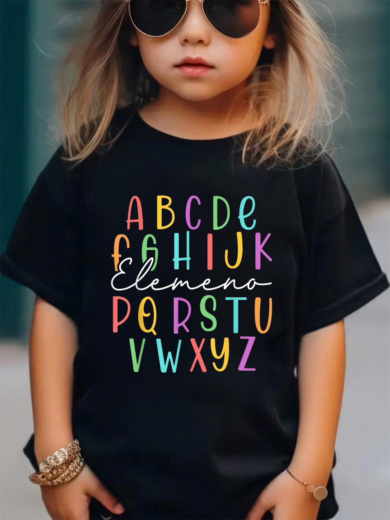 ABC Elemeno Kindergarten Teacher Boy Girl Kid Back To School Kids T ...