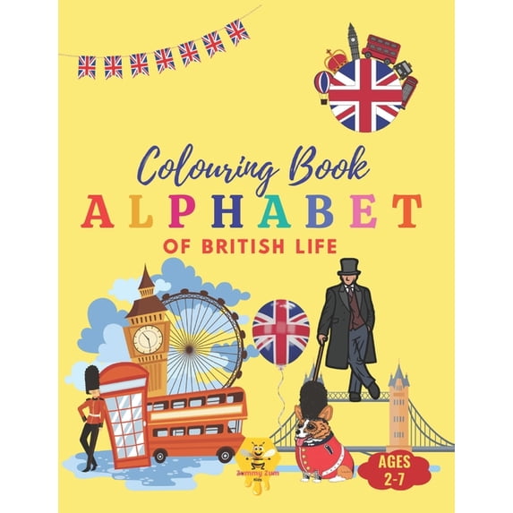 ABC Explorers Coloring Books British Life ABCs: An Alphabet Coloring ...