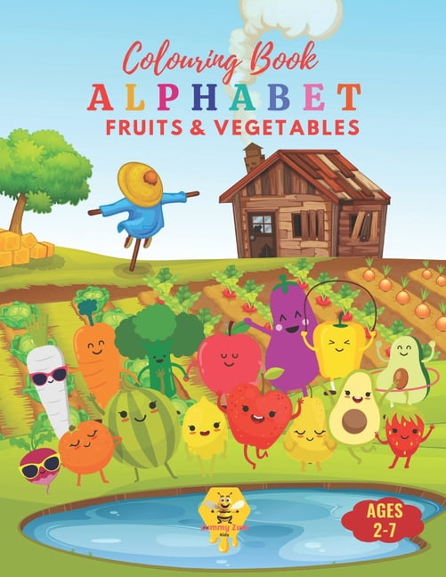 ABC Explorers Coloring Books Healthy ABCs: An Alphabet Coloring Book of ...