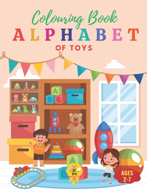 ABC Explorers Coloring Books Toyland ABCs: An Alphabet Coloring Book ...