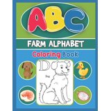 ABC Farm Alphabet Coloring Book : ABC Farm Alphabet Activity Coloring ...