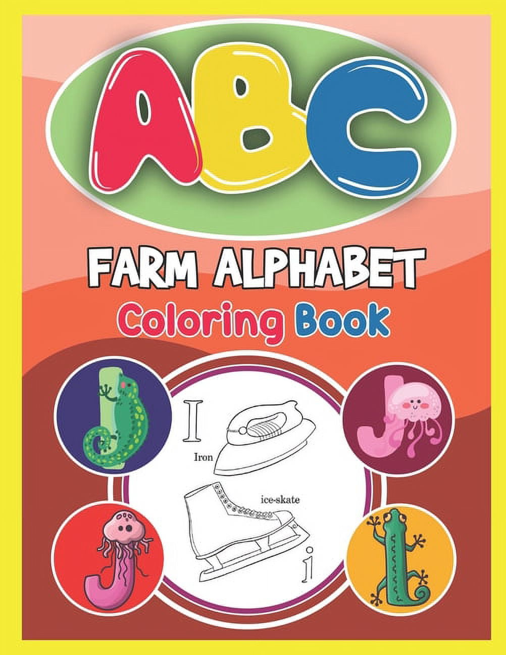 ABC Farm Alphabet Coloring Book : ABC Farm Alphabet Activity Coloring ...