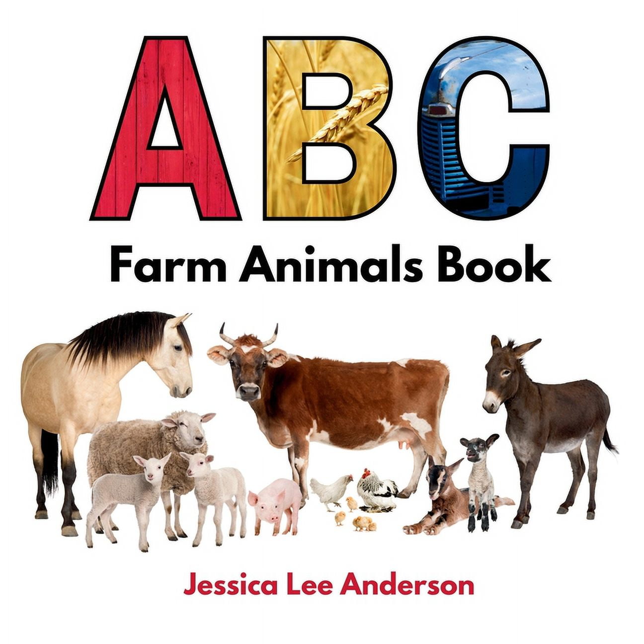 ABC Farm Animals Book (Paperback) - Walmart.com