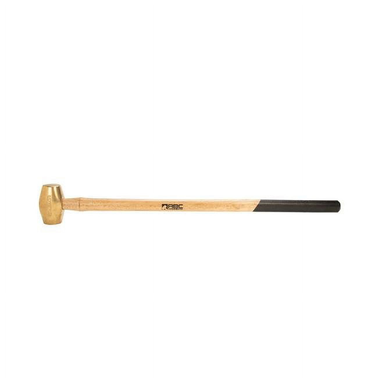ABC Hammers 32 in. 6 lbs Brass Hammer with Wood Handle - Walmart.com