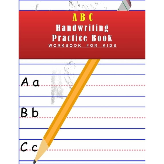 ABC Handwriting Practice Book : ABC Alphabet Handwriting Practice ...