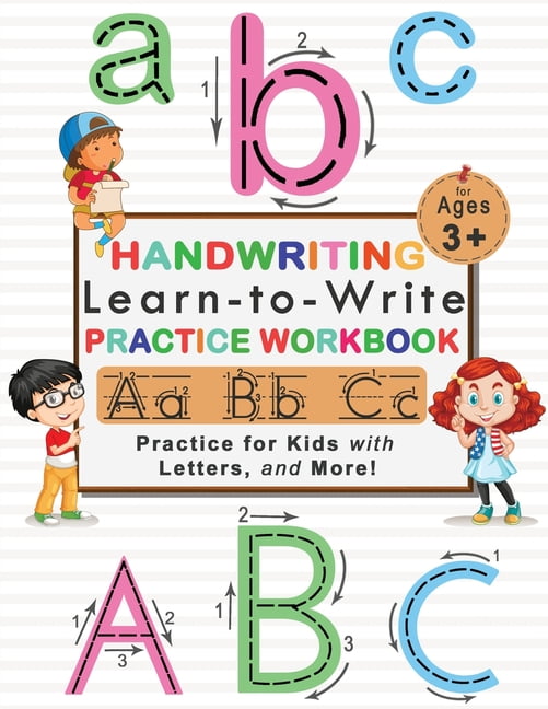 ABC Handwriting Practice Workbook for Kids: Alphabet Handwriting ...