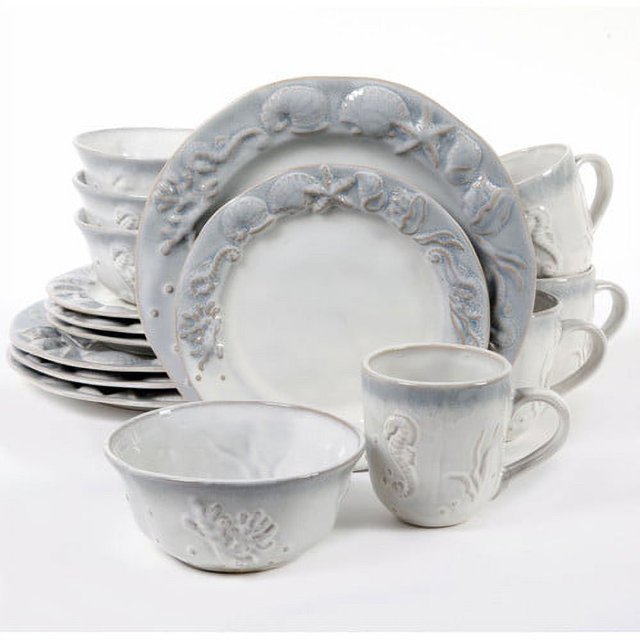 ABC Home Collection Gibson Elite 16 Piece Dinnerware Set - Walmart.com