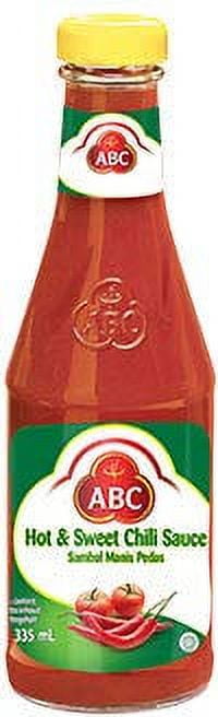 ABC Hot & Sweet Chili Sauce 11.3 FL Oz (335 mL) - Walmart.com