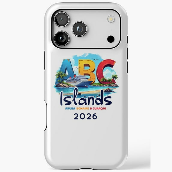 ABC Islands Cruise Vacation 2026 Phone Case iPhone Case 17 through 11 ...
