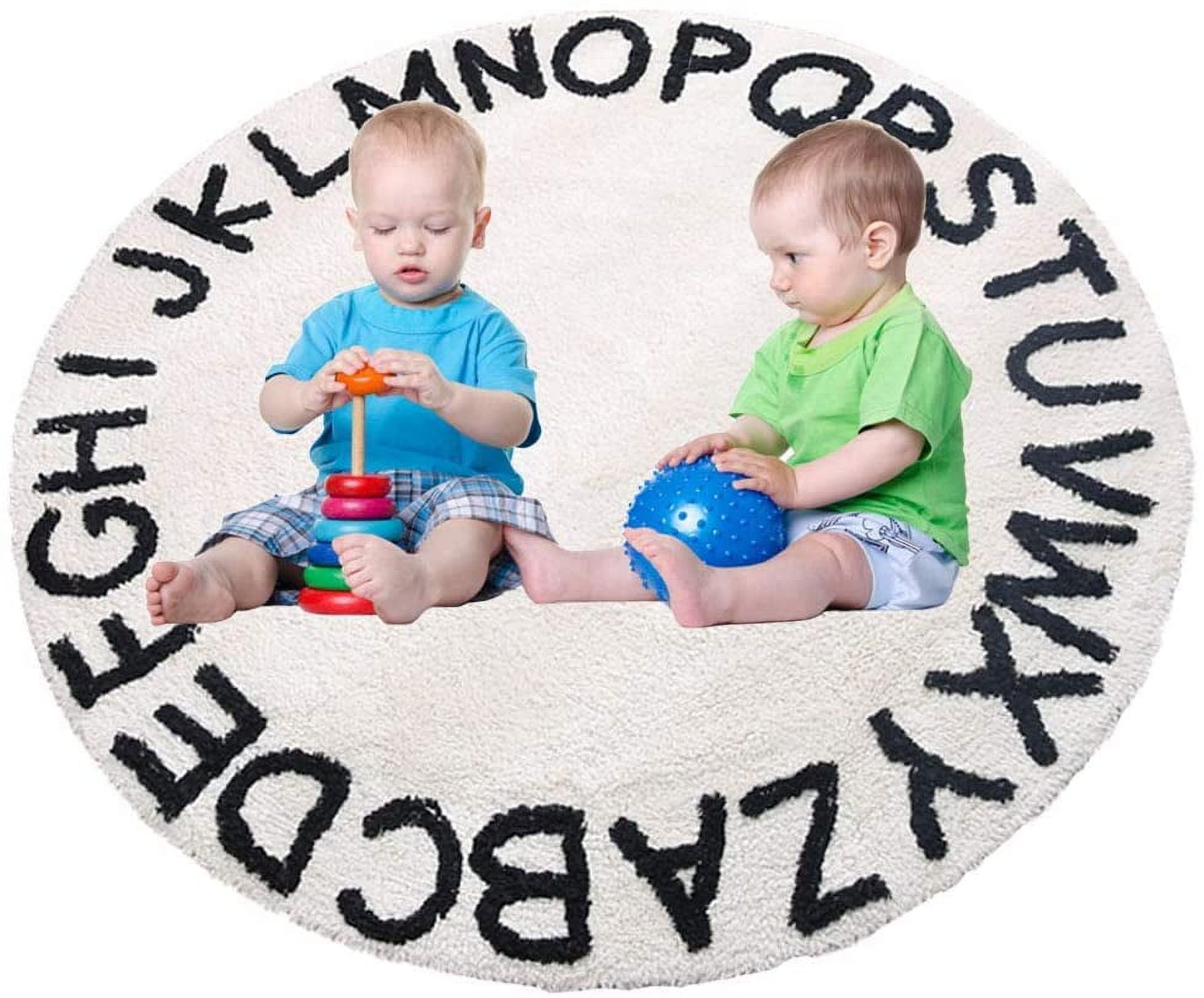 ABC Kids Rug Alphabet Educational Area Rugs for Infant Toddlers - Baby ...