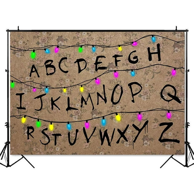 ABC Learning Backdrop for Photography Back to School ABC Letters Photo ...