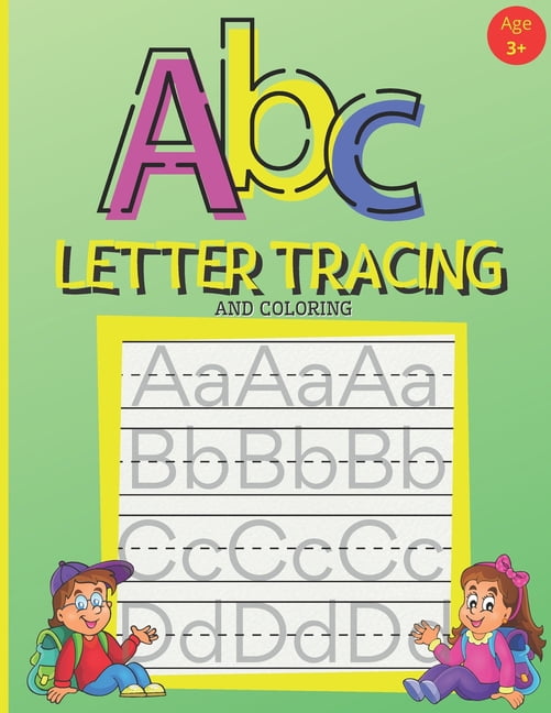 ABC Letter Tracing And Coloring: Handwriting Practice Book for ...