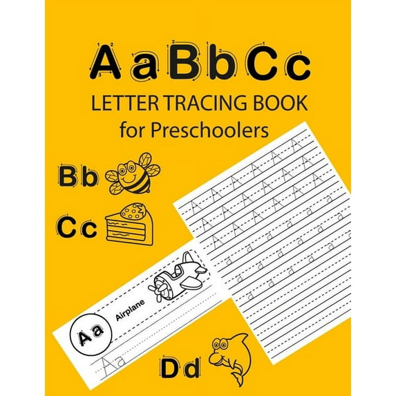 ABC Letter Tracing Book for Preschoolers : Alphabet Tracing Workbook ...