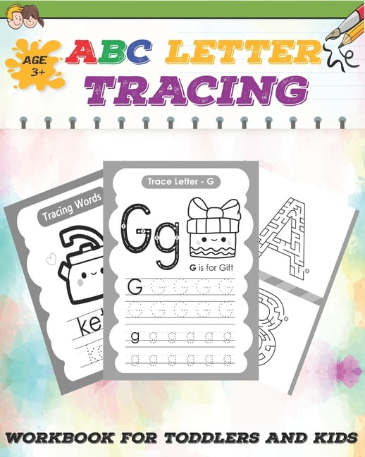 ABC Letter Tracing: Workbook for Toddlers and Kids Ages 3-5 Activity ...