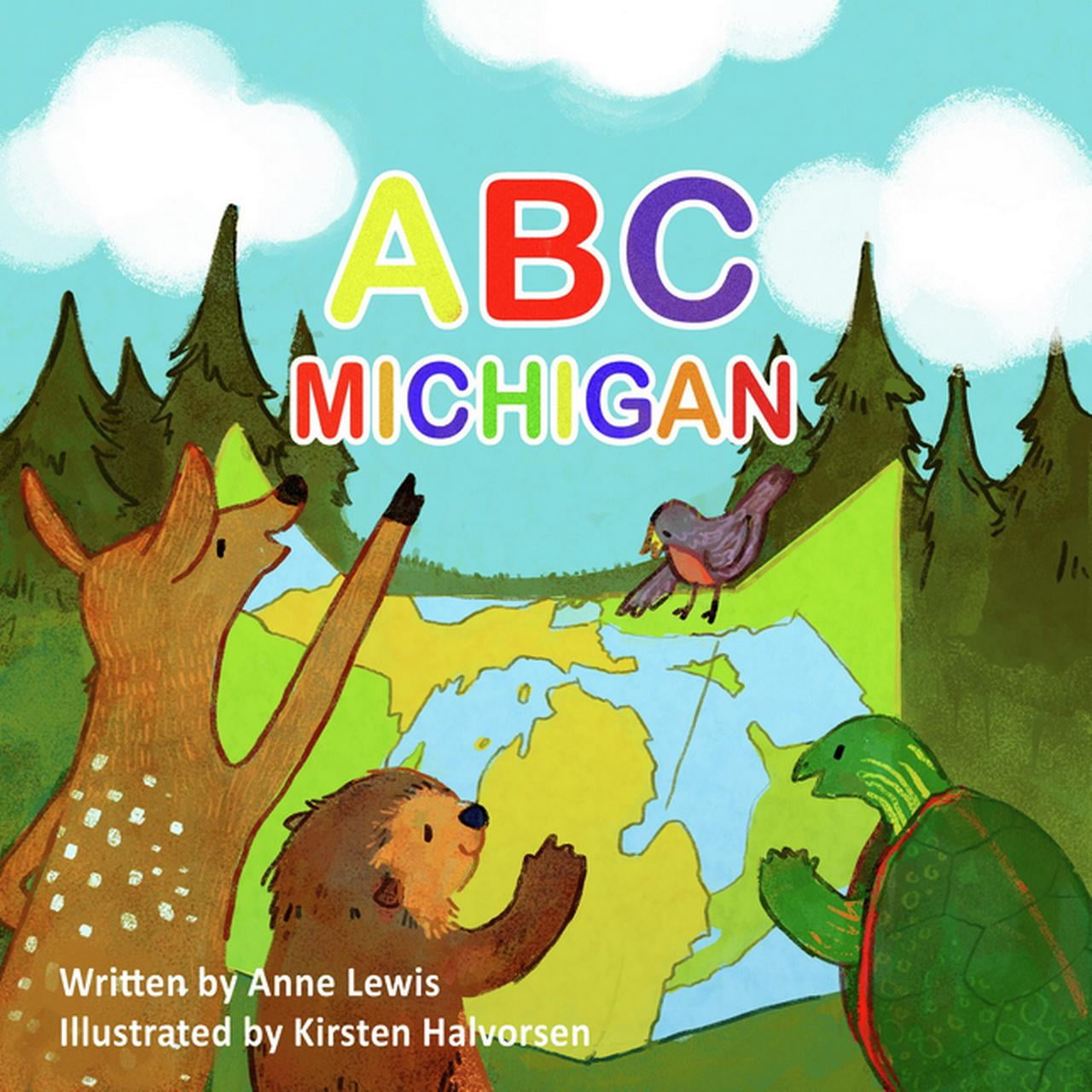 ABC Michigan (Board Book) - Walmart.com