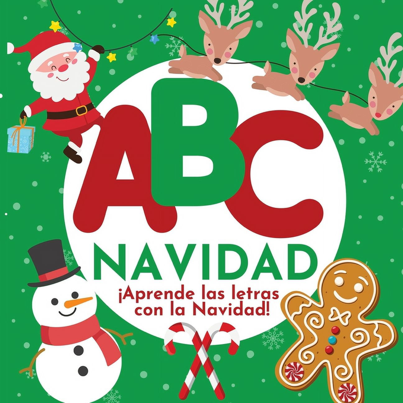 ABC Navidad - Â¡Aprende las letras con la Navidad!, (Paperback ...