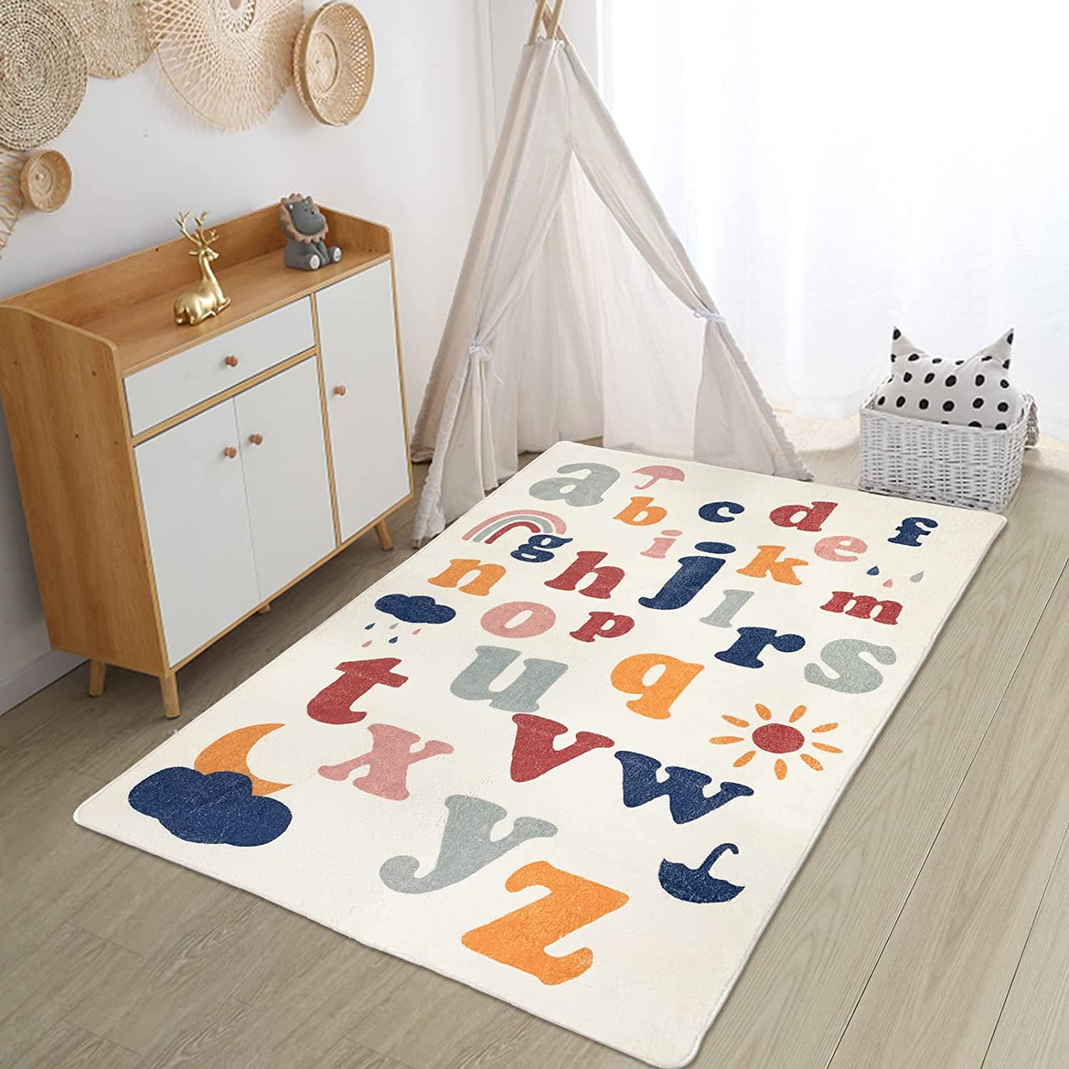 ABC Number Eduional Children Play Large Area Rugs Home Decoration ...
