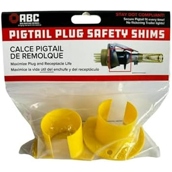 ABC Pigtail Safety Shims Kit | Durable Polypropylene for Secure ...