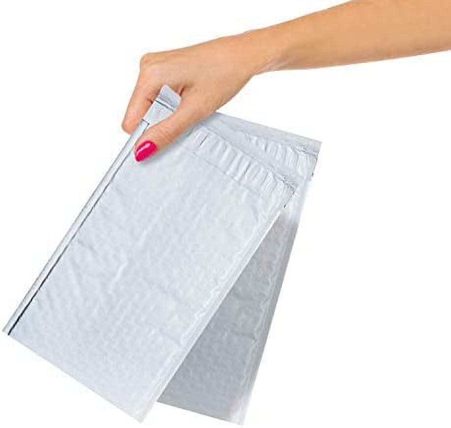 ABC Poly Bubble Mailer 5 x 9 Inches, Pack of 25 White Padded Shipping ...