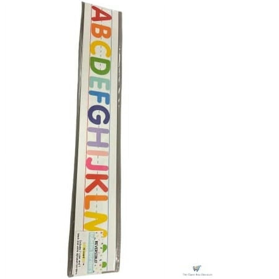 ABC Reversible Bulletin Board Decorations, Multicolor - Walmart.com