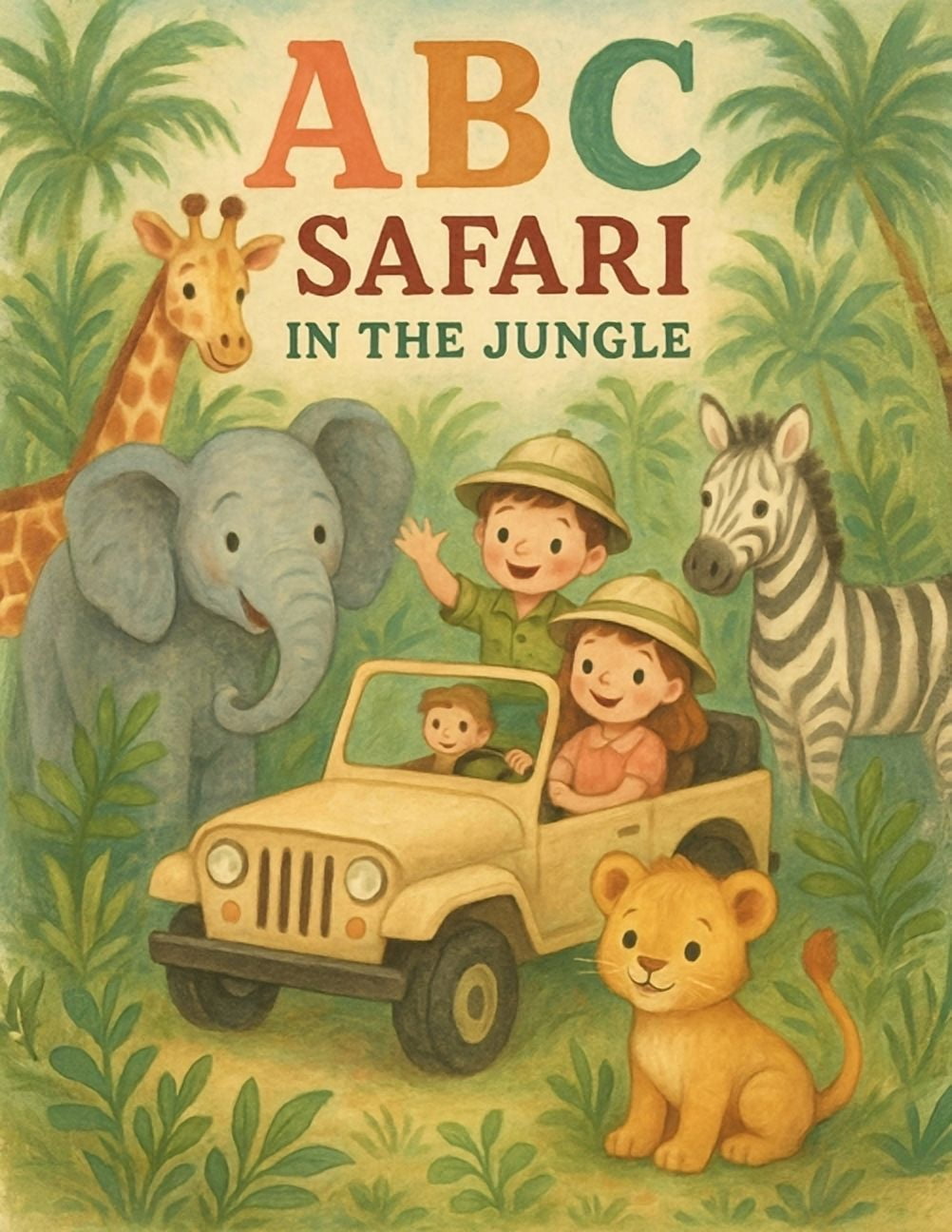 ABC Safari in the Jungle: A Wild Alphabet Adventure for Curious Kids ...